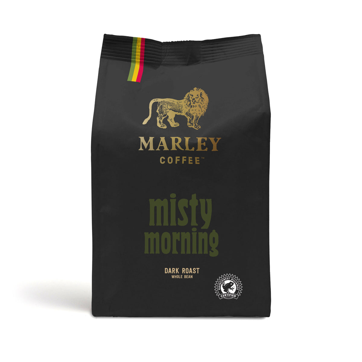 Misty Morning Dark Roast - Marley Coffee - Strength 5 - Beans & Ground ...